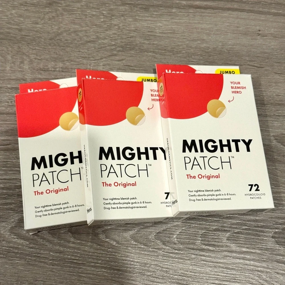 mighty patch | Skincare | Jumbo 3 Boxes Of 72 Patches Mighty Patch ...